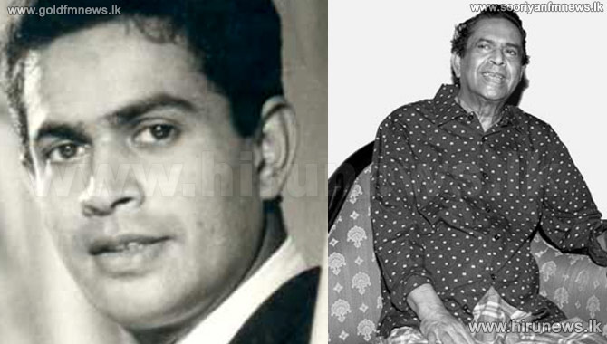 Veteran actor Tony Ranasingha passes away - Gold FM News - Srilanka's ...