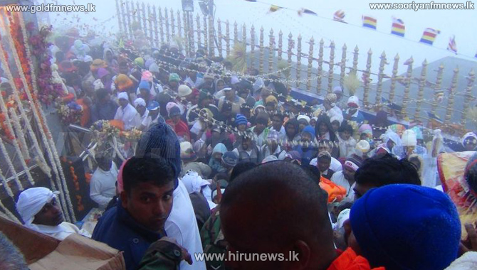 Large crowds join Sacred Sri Pada pilgrimage - Gold FM News - Srilanka ...
