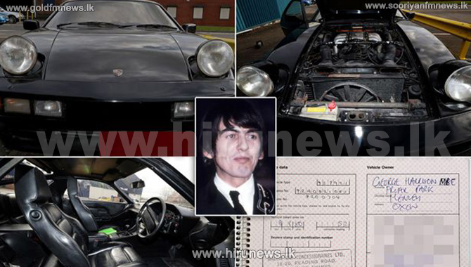 Porsche, once owned by George Harrison to be auctioned - Hiru News ...