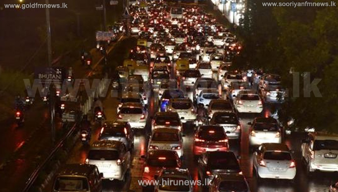 Heavy traffic in Colombo - Hiru News - Srilanka's Number One News ...