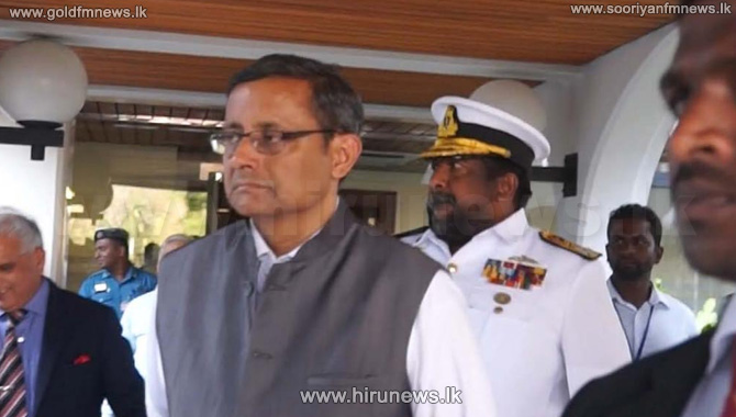 Indian defense Secretary arrives in the island - Hiru News - Srilanka's ...