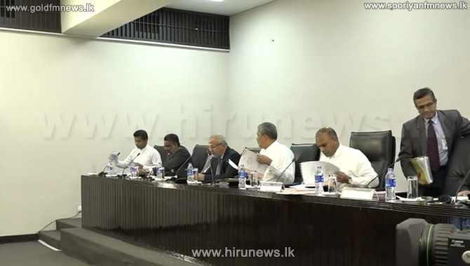 DEPUTY SOLICITOR GENERAL DILEEPA PEIRIS TO TESTIFY BEFORE THE SELECT ...