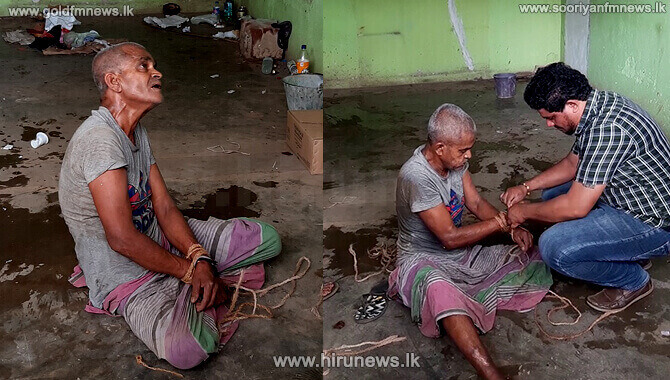 Youths care for homeless man at Naula town (pictures) - Hiru News ...