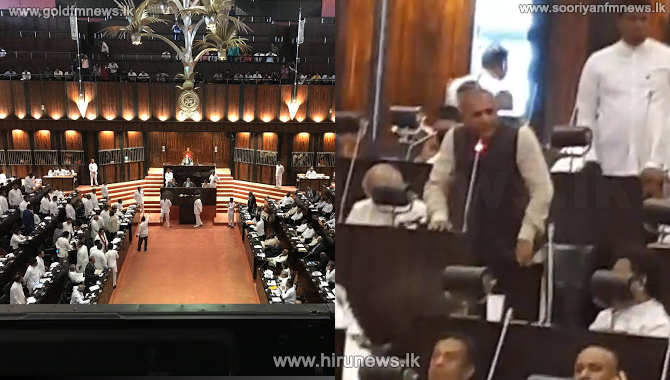 MP A.L.M. Athaullah asked to leave parliament for his dress code - Hiru ...