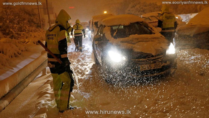 Spain: Winter storm Filomena the worst in 50 years - motorists trapped ...