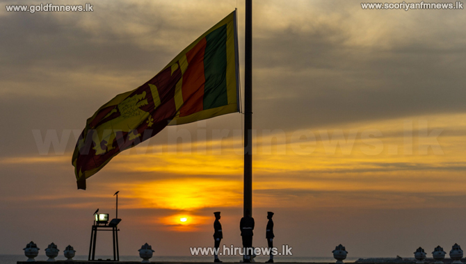 Reason behind the missing National Flag at Gall Face revealed (Photos ...