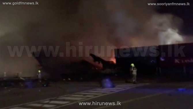 Fire erupts on ship at Dubai port after explosion that rocks city ...