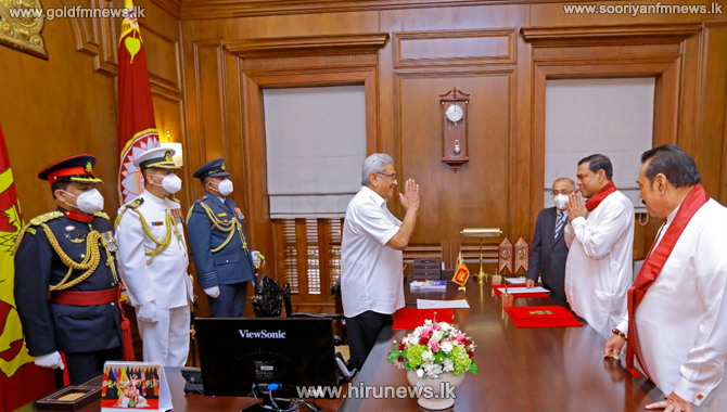 Basil Rajapaksa assumes duties as Finance Minister - Gold FM News ...