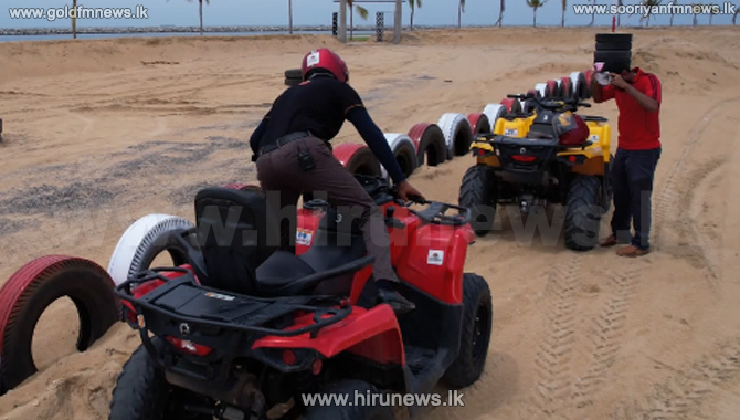 World-famous ATV motorcycle ride experience at Colombo Port City (Video ...