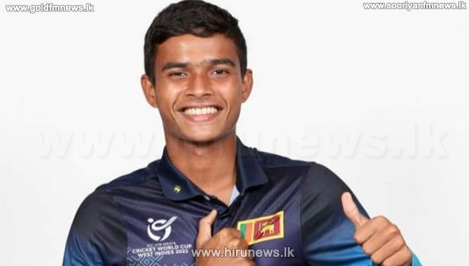 Dunith Wellalage among ICC's "Stars of the U19 World Cup" - Gold FM ...