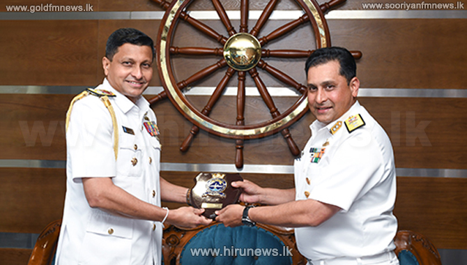 Flag Officer Commanding Western Fleet of the Indian Navy, calls on Navy ...