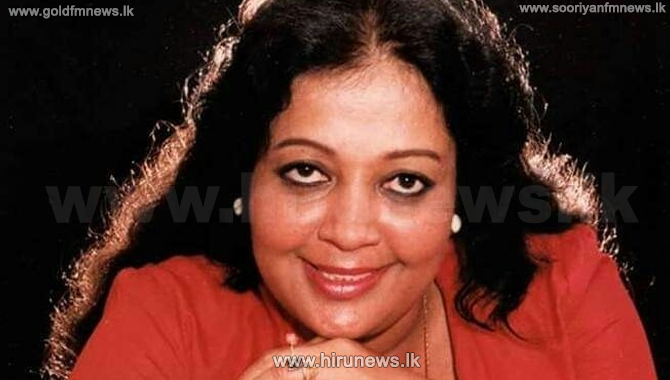 Veteran actress Sumana Amarasinghe bids farewell to life - Gold FM News ...