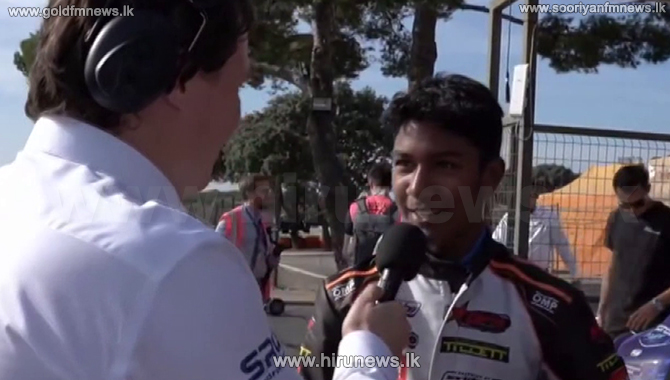 Sri Lankan Yevan David wins a Silver Medal @ FIA) Motorsports- creates ...