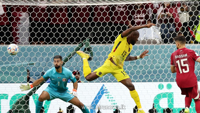 Ecuador wins World Cup opening match 2-0, spoils Qatar's debut - Hiru ...