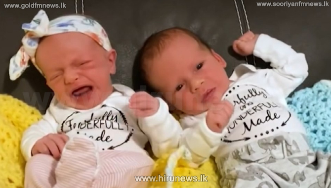 Twins born from embryos frozen 30 years ago - Hiru News - Srilanka's ...