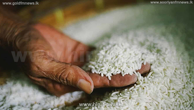 The last stock of rice donated by China to the reached the island ...