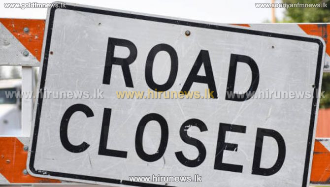 Temporary road closure from Wellampitiya - Hiru News - Srilanka's ...