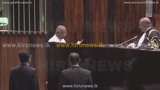 S.C. Muthukumarana sworn in as Member of Parliament for SLPP - Hiru ...