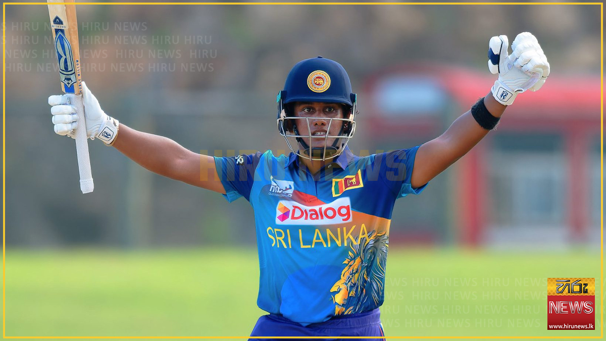 SL captain Chamari wins the ICC women's player of the month award again ...