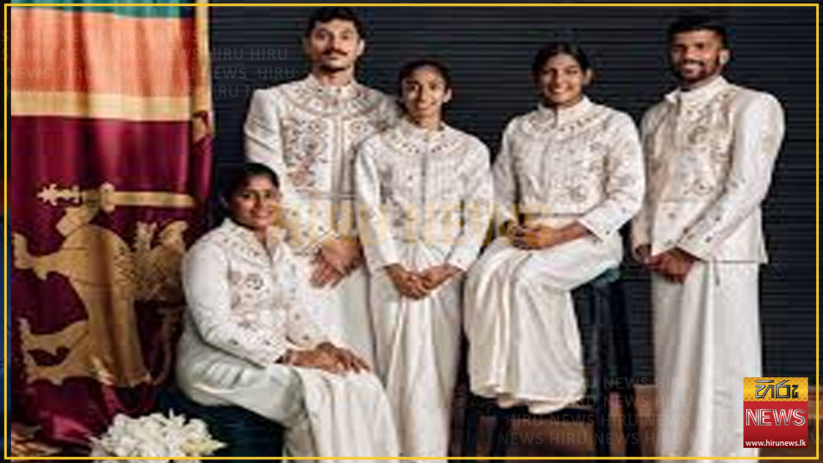 Sri Lankan Olympic team to don LOVI ceylon attire at Paris Olympics ...
