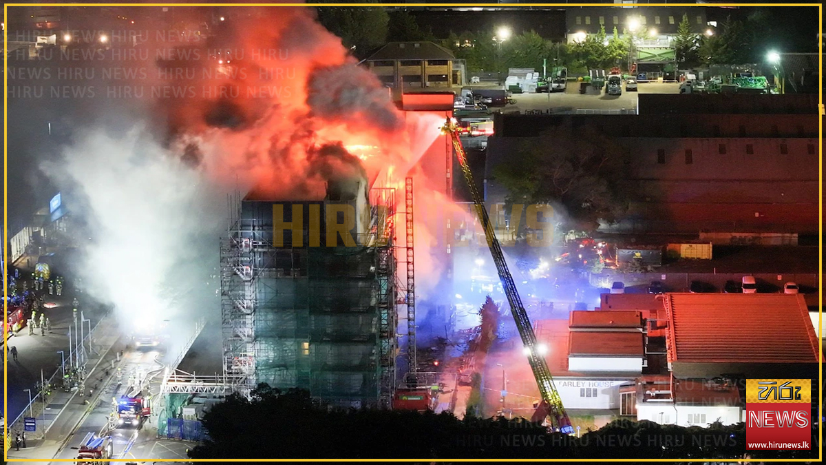 Search operation underway after fire engulfs London apartment building ...