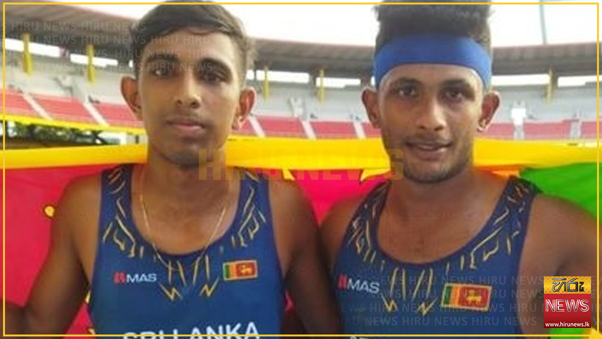 Sri Lanka wins gold & silver in Men’s Triple Jump event - Gold FM News ...
