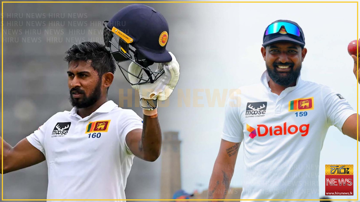 ICC 2024 සැප්තැම්බර් මස ක්‍රීඩකයා සඳහා කමිඳු සහ ප්‍රභාත්ගේ නම් ඇතුළත් ...