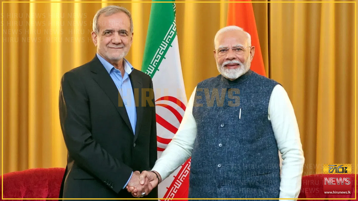 PM Modi holds bilateral talks with Iranian President at BRICS Summit - Hiru News - Srilanka's ...