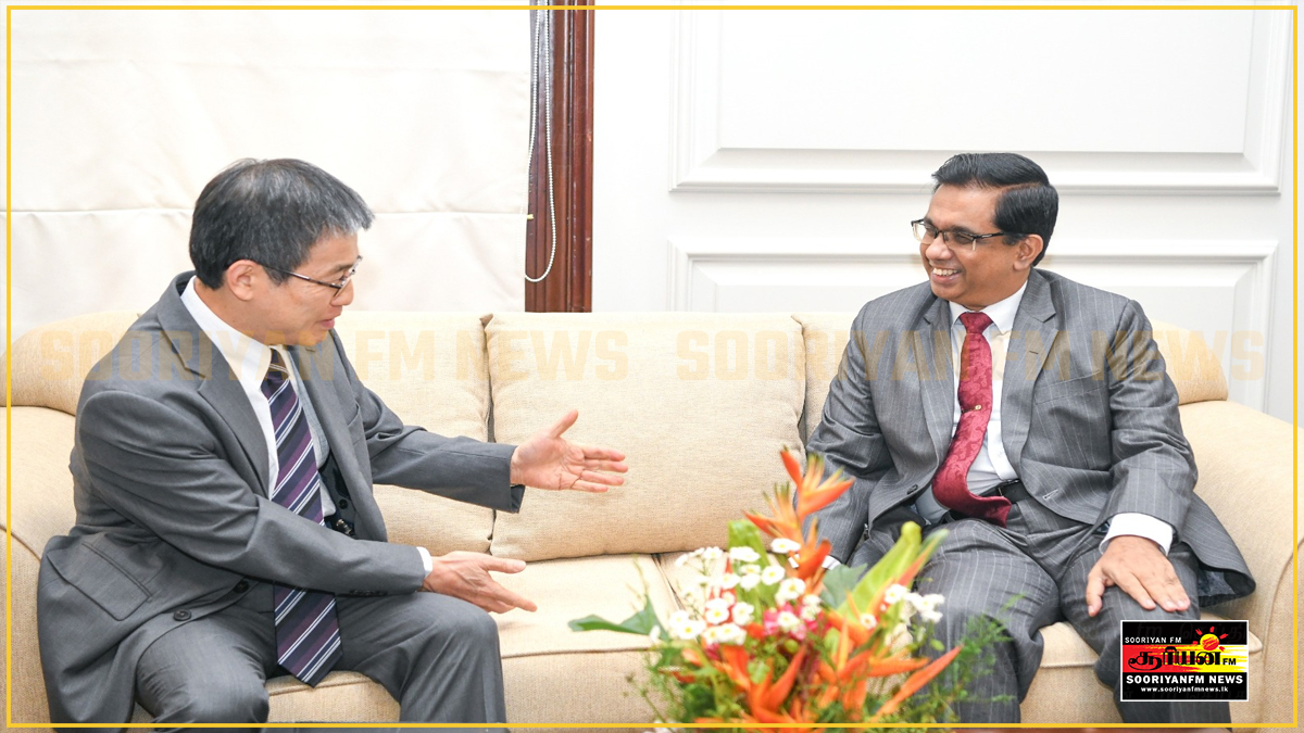 Japanese ambassador meets secretary to the President - Hiru News ...