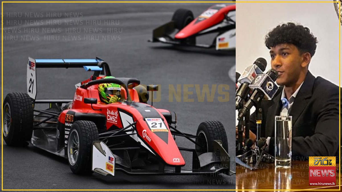 Yevan David shares inspiring journey and the journey to Formula 1 ...