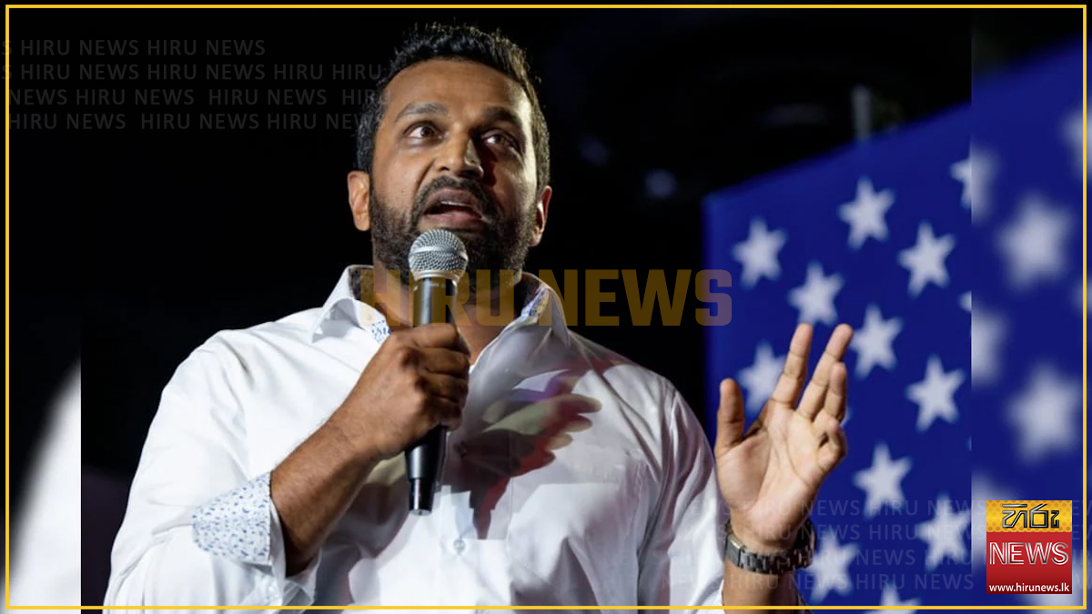 ට්‍රම්ප්ගේ FBI නව අධ්‍යක්ෂ ධුරය ඉන්දියානුවෙකුට - Hiru News - Srilanka's ...