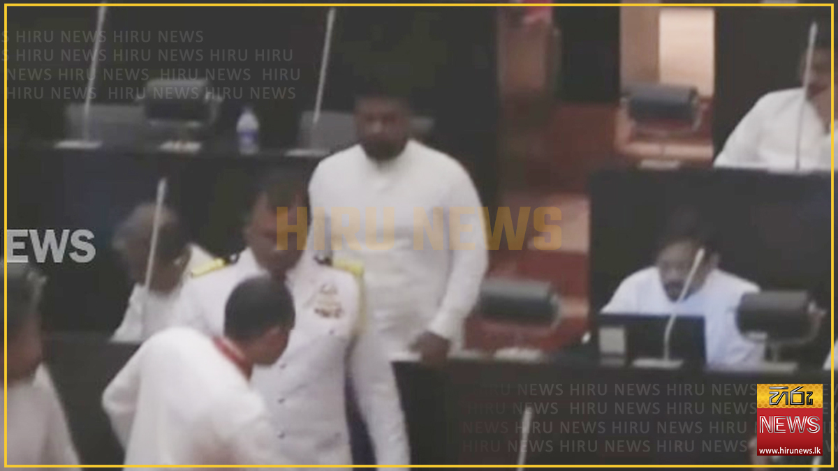 President Anura Kumara Dissanayake arrives in parliament after official ...