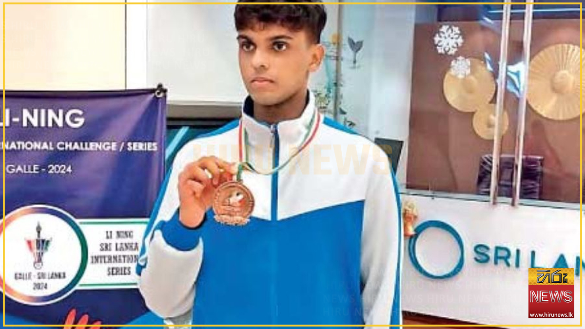 Viren Nettasinghe secures historic gold at Bangladesh International ...