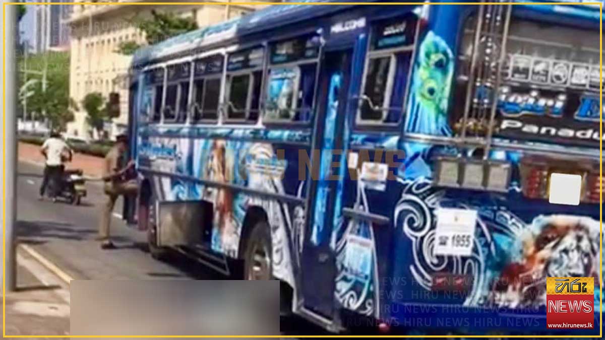 Motorcyclist dies in collision with private bus in Colombo near Galle ...