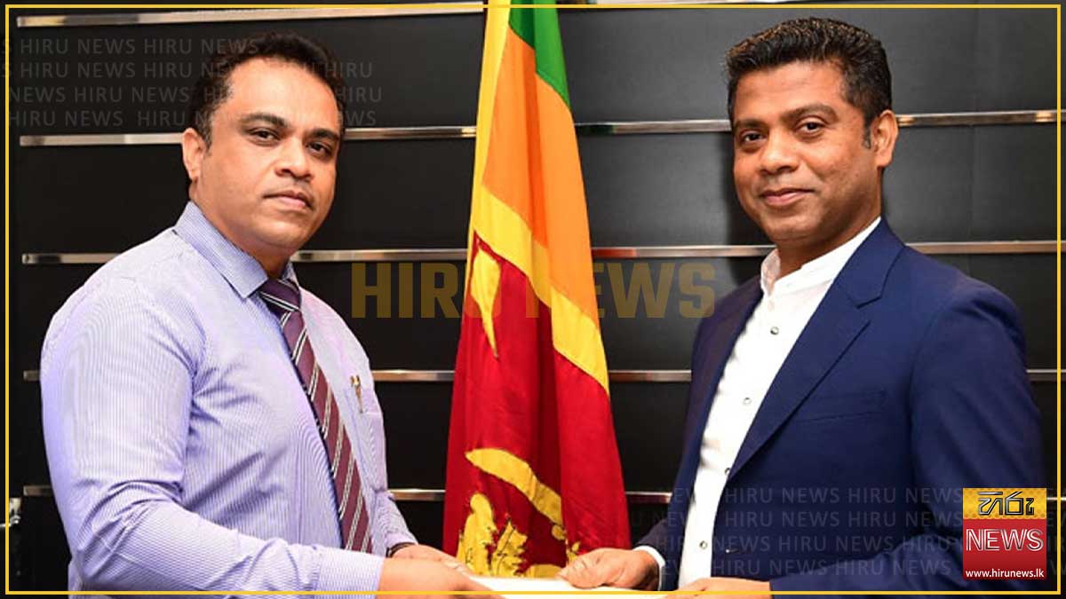 NEW CHAIRMAN FOR SRI LANKA THRIPOSHA LIMITED - Hiru News - Srilanka's ...