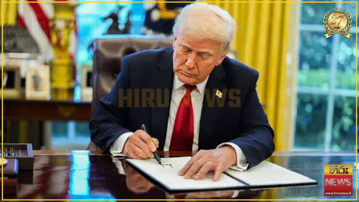අගෝස්තු 1 සිට ජපානයට සහ දකුණු කොරියාවට 25%ක තීරුබදු: ට්‍රම්ප් ජනපතිගෙන් ...