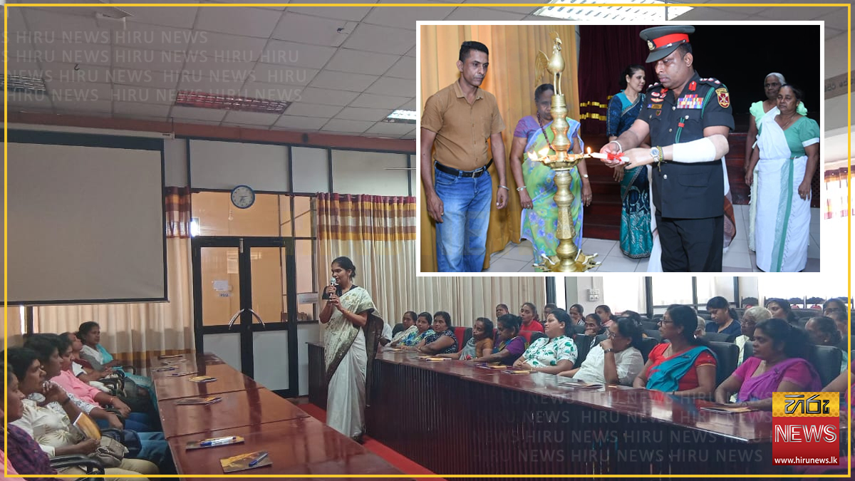 'VIRULIYA' WOMEN’S EMPOWERMENT PROGRAMME COMPLETED IN TWO DISTRICTS ...