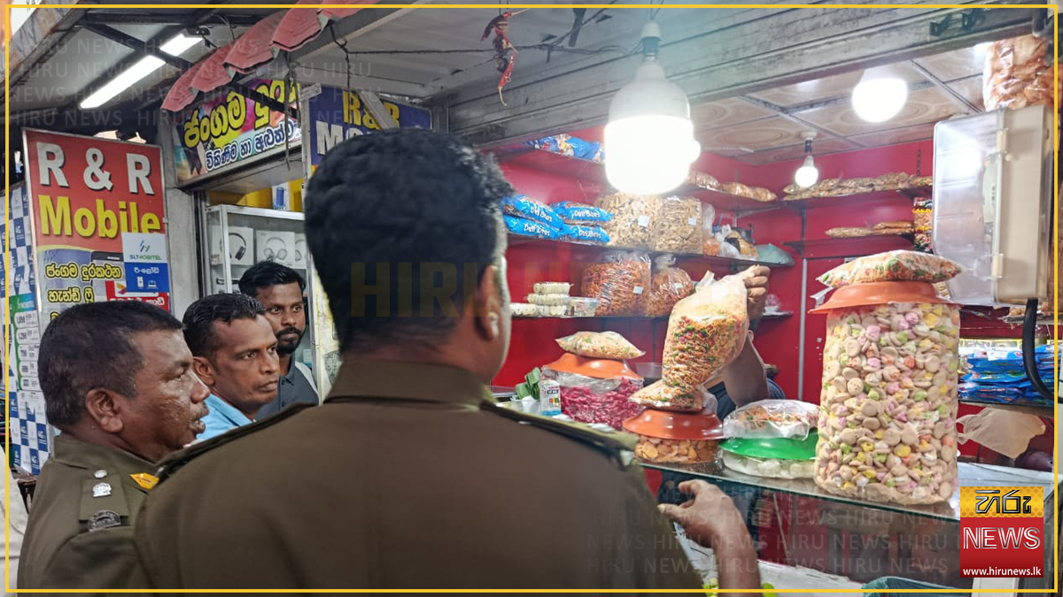 KALUTARA FOOD OUTLET RAID: CASES FILED AGAINST 3 SUB-STANDARD PLACES ...