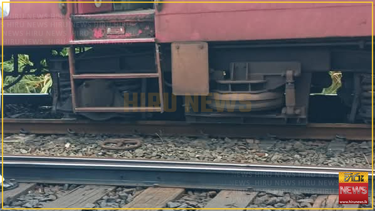 Main line train delays due to technical fault - Hiru News - Srilanka's ...