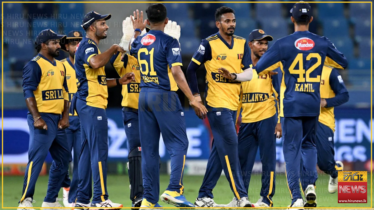 Sri Lanka Cricket team to depart for Pakistan on November 8 - Hiru News ...