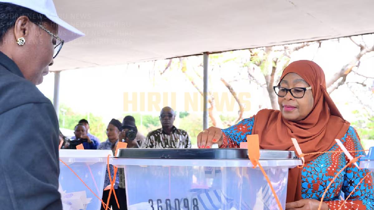 Tanzania's President Hassan sworn into office after deadly election ...