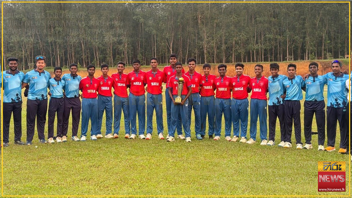 Thakshila Central College unbeaten Champions of U-19 Tier 'A' Division ...