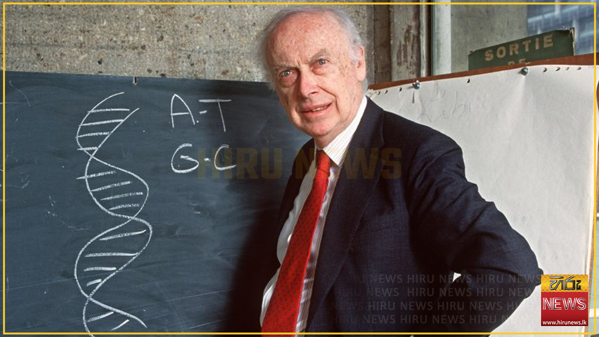 DNA pioneer James Watson dies at 97 - Gold FM News - Srilanka's Number ...