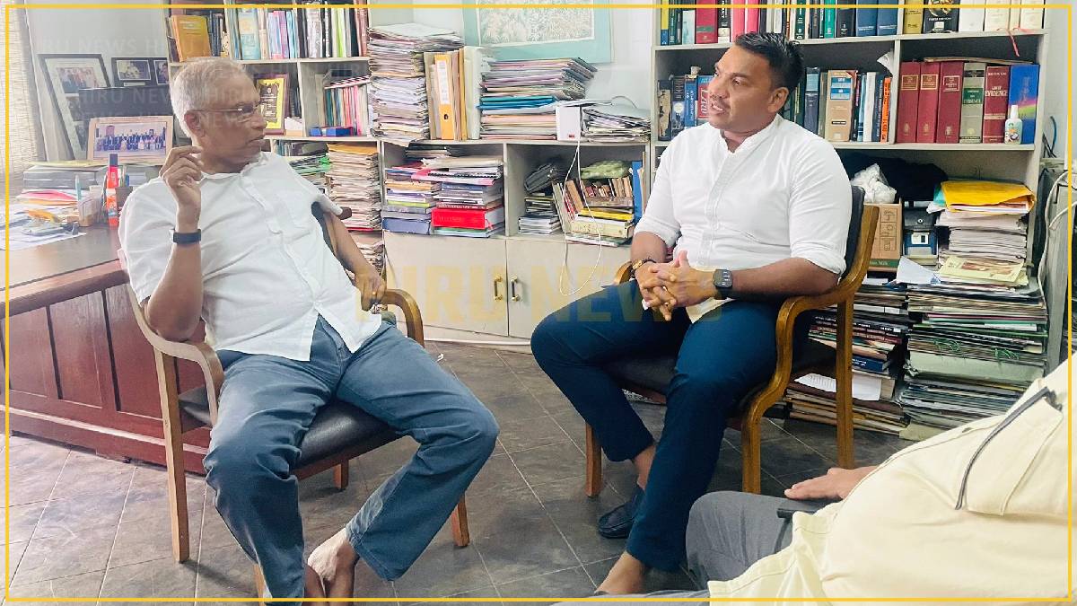 Namal briefs Sumanthiran on November 21 rally - Gold FM News - Srilanka ...