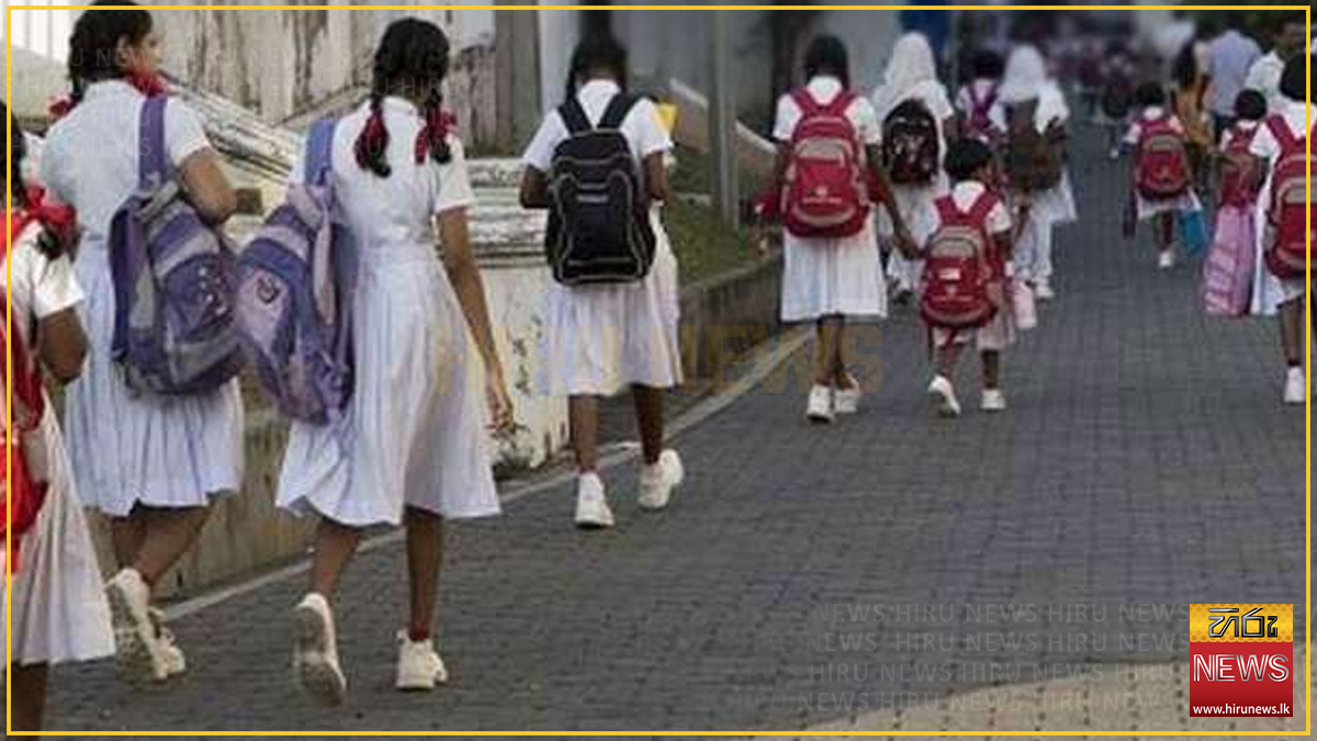 ආපදාවෙන් පීඩාවට පත් සෑම පාසල් සිසුවෙකුටම රු. 25,000ක් - Hiru News ...