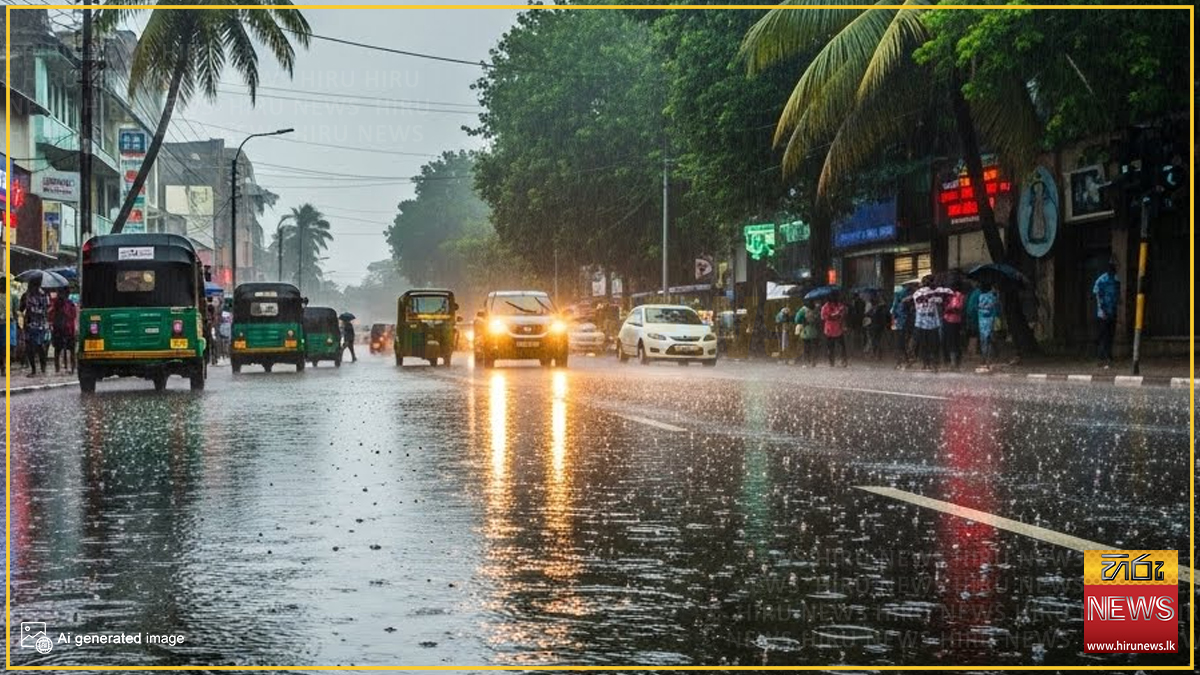 Heavy rains expected today - Hiru News - Srilanka's Number One News ...