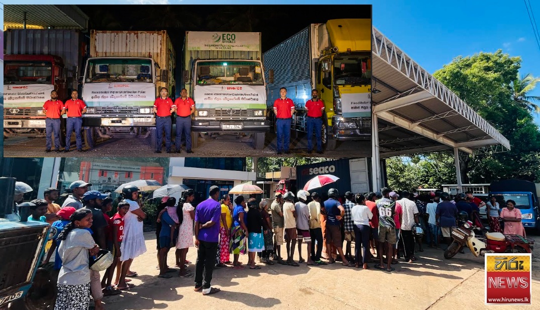 Sinopec supports flood-hit communities with emergency water relief ...