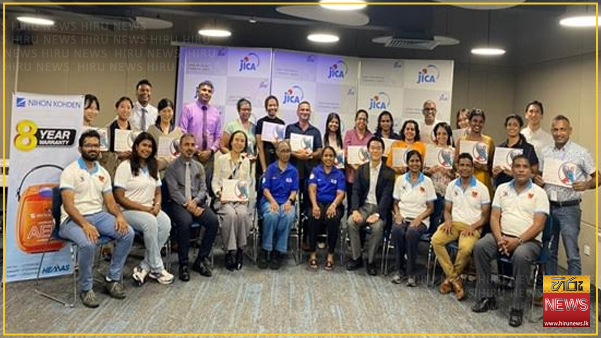 Nihon Kohden empowers JICA Sri Lanka with lifesaving skills training ...