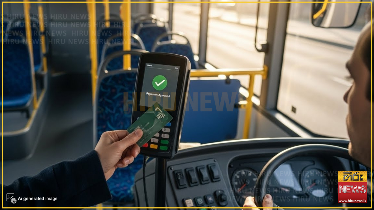 Bank card payments for buses expanded to Southern Province - Hiru News ...