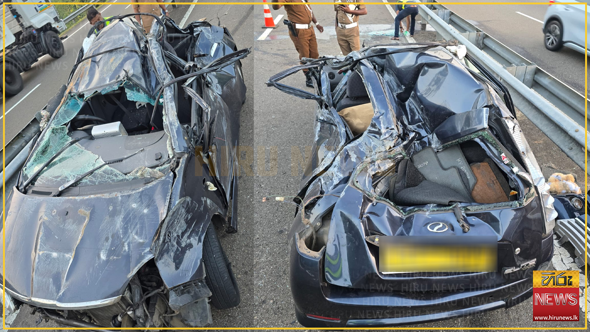 Fatal crash on Southern Expressway - Gold FM News - Srilanka's Number ...